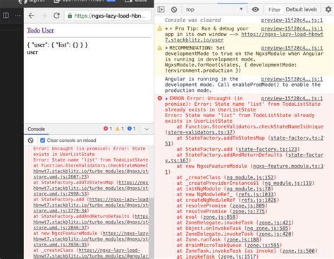 Sub States Cannot Have Same Name In Diferrent Lazy Loaded Modules
