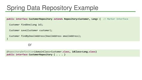 Ppt Introduction To Spring Data Powerpoint Presentation Free Download Id4779319