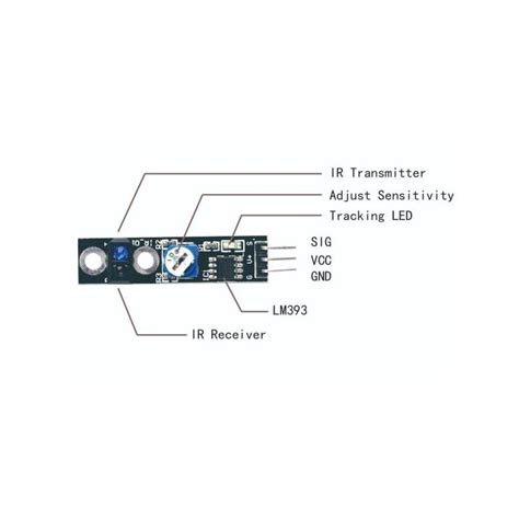 Modulo Tcrt5000 Sensor Para Robot Seguidor De Linea