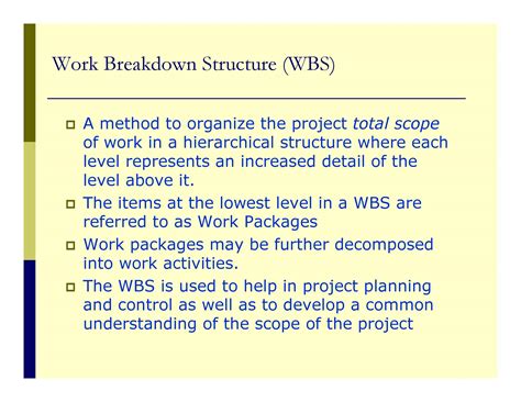 Work Breakdown Structure Templates Free ᐅ TemplateLab