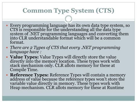 Net Framwork Architecture And Components Pptx