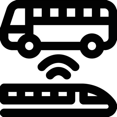Smart Transport Smart Mobility Mobility Outline Icon 59910052 Vector