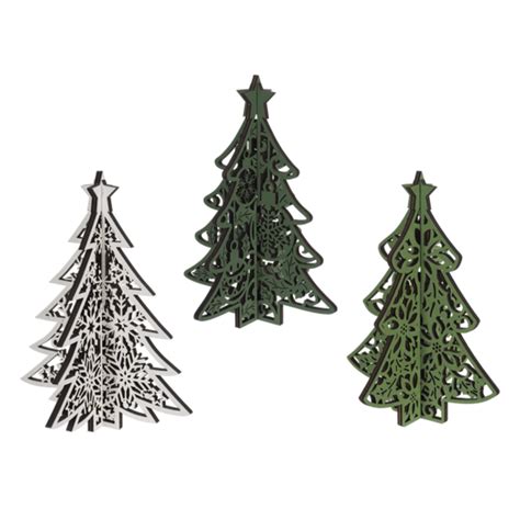 Midwest Cbk 2023 Laser Cut Tree Figurines