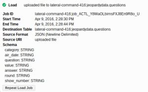Loading Large JSON Datasets Into BigQuery With Apps Script Desktop