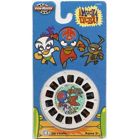 Mucha Lucha Viewmaster 3 Reel Set Worldwideslides