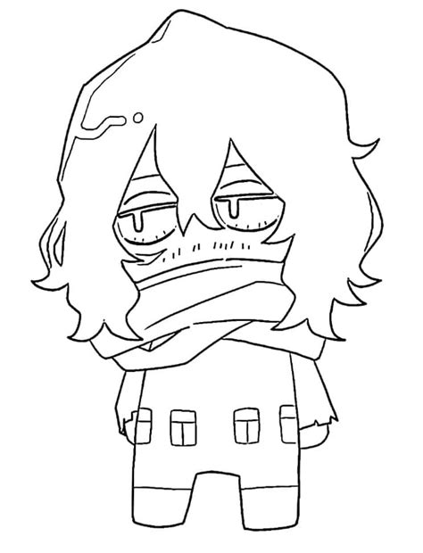 Aizawa Mha Coloring Pages Coloring Pages