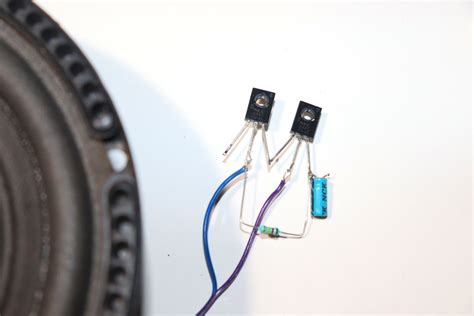 How To Make D882 Double Transistor To Audio Amplifier 9 Steps Instructables