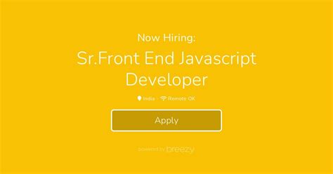 Front End Developer At Solvative