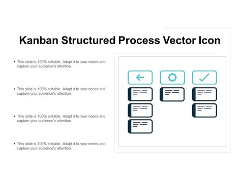 Kanban Structured Process Vector Icon Ppt Powerpoint Presentation Infograph