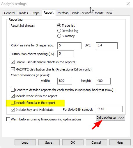 Header With Formula When Export Csv File On Batch Amibroker