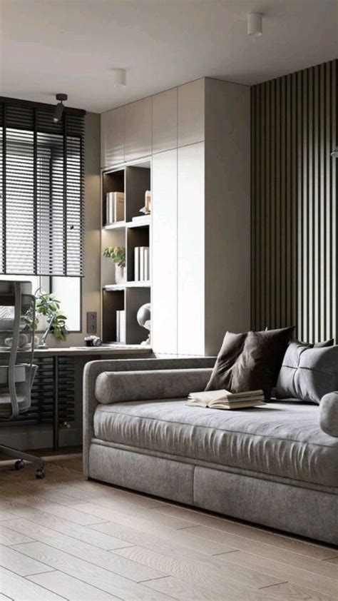 Рабочее место в спальне детская комната подростка Ide Kamar Tidur Rumah Kamar Tidur