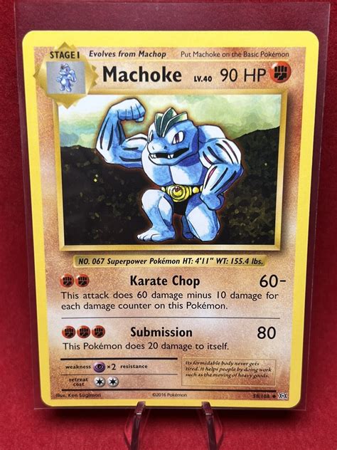 Machoke Card