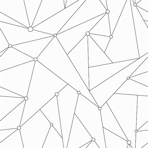 Premium Vector Monochrome Technology Triangle Seamless Texture