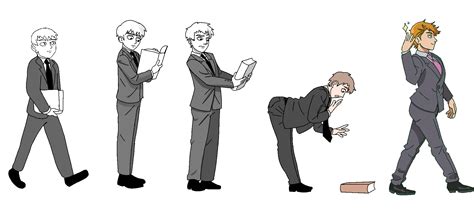 Reigen Arataka Mob Psycho 100 Drawn By Awsmstevie Danbooru