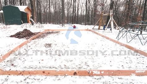 First Time Building A Backyard Ice Rink Day 1 Initial Planning