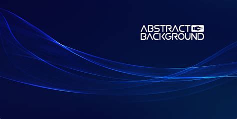 기술 미래 지향적 인 3d 블루 웨이브 추상적인 블루 라이트 효과 배경 현대 기술 음악 디자인 3차원 형태에 대한 스톡 벡터 아트 및 기타 이미지 Istock