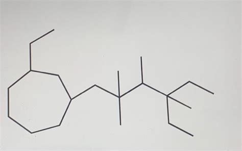 Solved IUPAC Name For This Structure Chegg Com