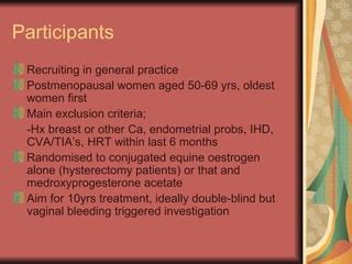 Hrt Journal Club PPT Menopause Endocrine And Metabolic Diseases