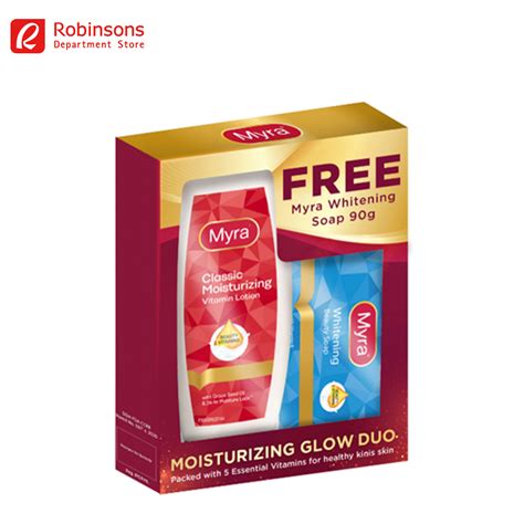 Myra Classic Moisturizing Body Lotion Ml Free Myra Whitening Soap G Lazada Ph