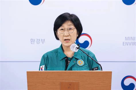 환경부 열린장관실 장관 동정 화학물질 관리 등 환경규제 혁신 방안 언론브리핑