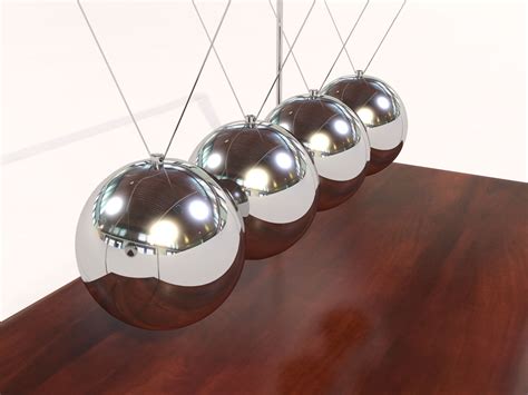 뉴턴 크래들 3d 모델 6 Max 3ds Fbx Obj Free3d