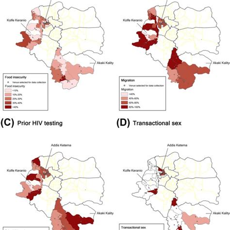 Spatial Distribution Of Prevalence Of Hiv Risk Factors And Prevention