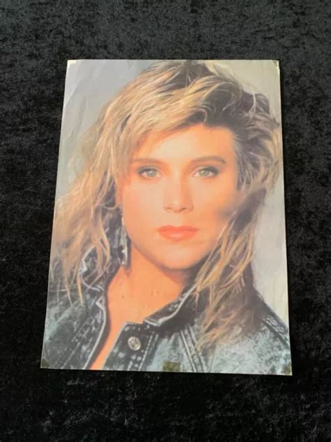 Samantha Fox Sexy Hot Original Vintage Turkish Magazine T Poster