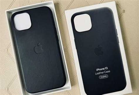 Apple iPhone 13 Leather Case Midnight MM183ZE/A | Festima.Ru ...