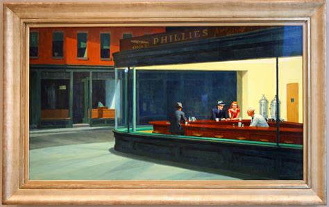 Art Institute Of Chicago Nighthawks By Edward Hopper Flickr