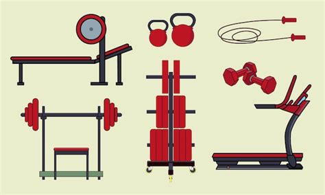 Premium Vector Exercise Machines