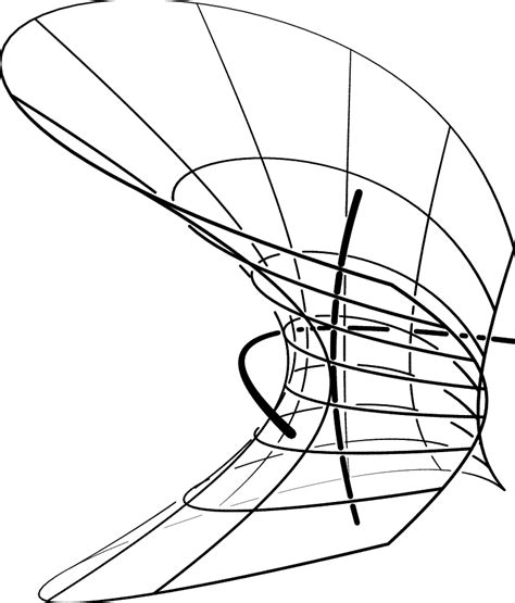 A Bisector Surface Of Two Quadratic B Ezier Curves In The 3d Space Download Scientific Diagram