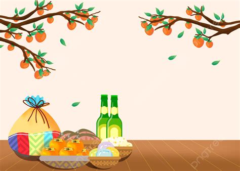 추석 일러스트 추석 일러스트 한국 가을 이브 축제 건축 음식 배경 대한민국 추석 음식 배경 일러스트 및 사진 무료 다운로드 Pngtree