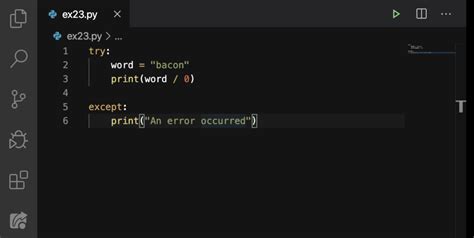 Lesson 27 Exception Handling In Python Beamazedd