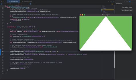 Rendering A Triangle Metal Part