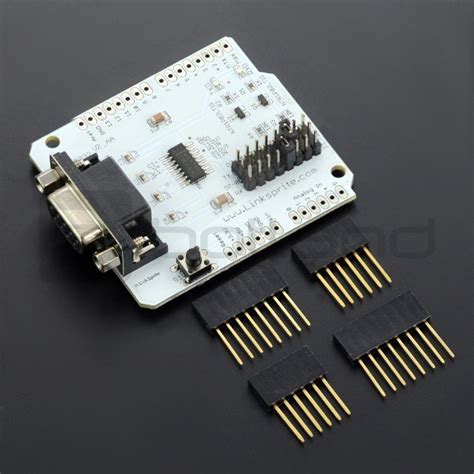 Linksprite Rs232 V2 Shield For Arduino Botland Robotic Shop