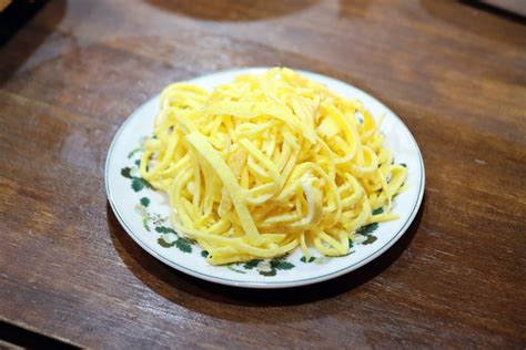 오직 계란으로 만든 입맛 살리는 다이어트 계란국수