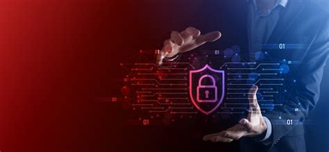 Protection Network Security Computer And Safe Your Data Concept