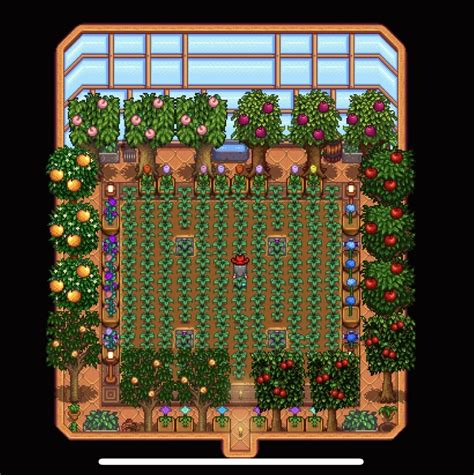 Stardew Valley Greenhouse Tree Layout Onepronic