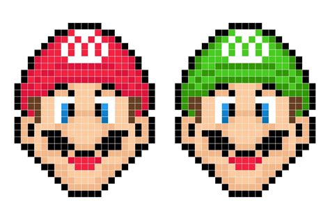 Mario Pixel Art