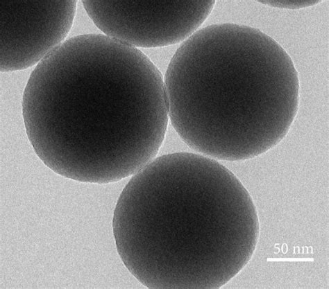 Characterization Of Ab Hpda Nanoparticles Tem Analysis Of A Sio2 Download Scientific