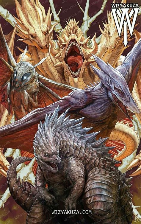 Godzilla Rodan Mothra Contre Le Roi Ghidorah Godzilla 6 Films