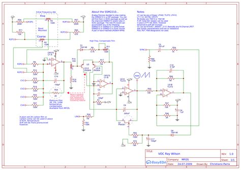 Voltage Controlled Oscillator Circuit EasyEDA Open Source Hardware Lab