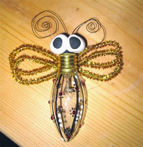 Creative Light Bulb Craft Project ~ Crafts And Arts Ideas