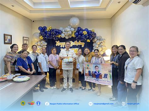 Naujan Kaarawan Ni Mayor Teves Ipinagdiwang Sa Pamahalaang Bayan Ng