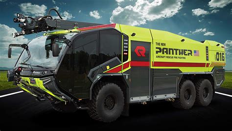 New Rosenbauer Aircraft Rescue And Firefighting Vehicle Powered By