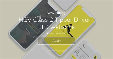 Hgv Class 2 Tipper Driver Ltd Welcome At Avail Logistics