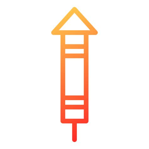 Firecracker Generic Gradient Outline Icon