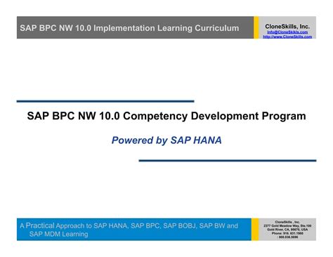 New Batch Starting Soon Sap Bpc Nw 100 Implementation Learning