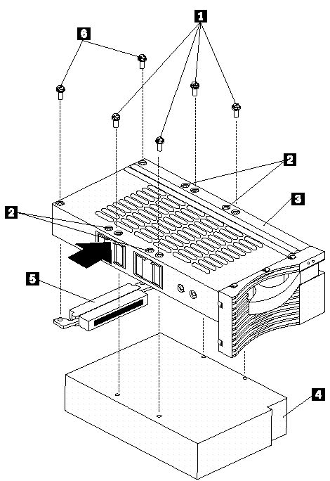 Internal Drive Removal And Installation Netfinity 7000