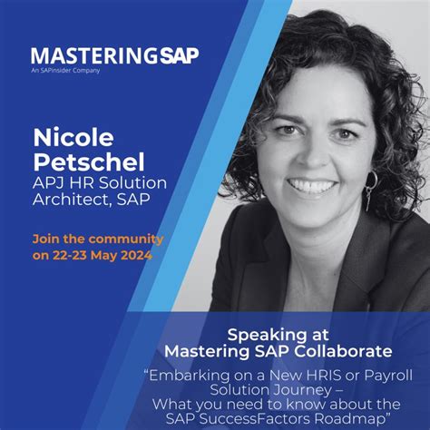 Learn About Sap Successfactors Enhancements At Mastering Sap Collaborate Mastering Sap Posted